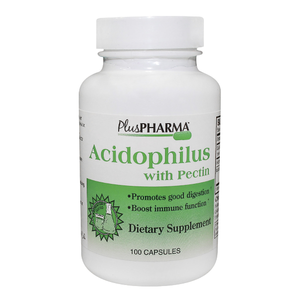 Acidophilus Plus Pectin Cap 100 By Plus Pharma – LVS