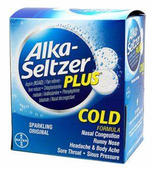 Alka–seltzer Plus Sparkling Original Cold Tablets - 4 Total Tablets – LVS