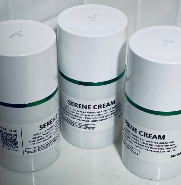 Serene Cream (Topical Pain Relief) | THE BEST YOU CAN GET! – LVSRX